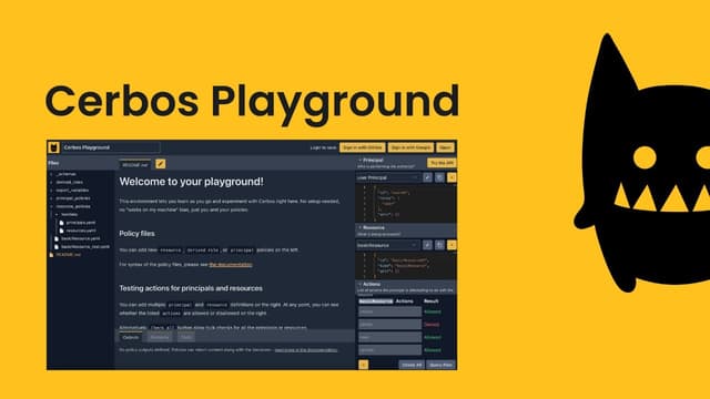 Cerbos Playgrounds | Cerbos